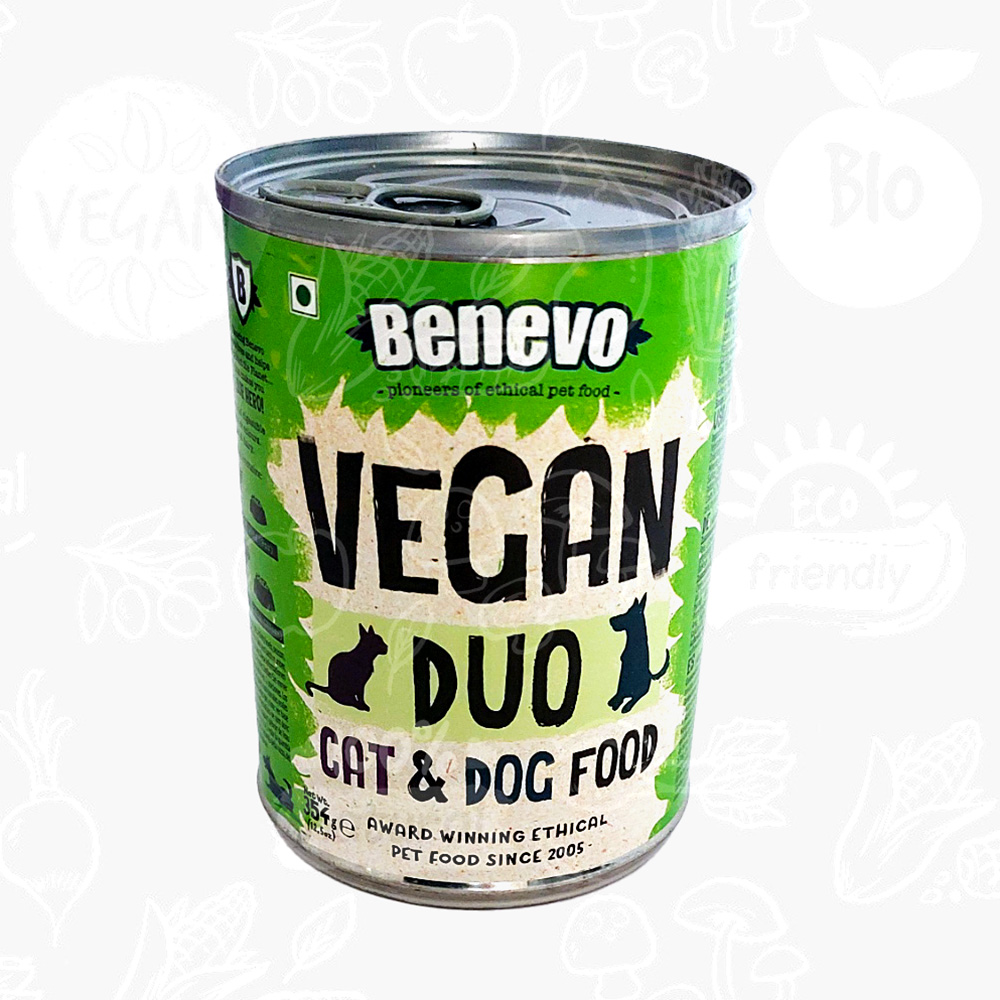 Benevo Duo Cats & Dogs 369 g - rostlinné veganské kompletní krmivo ...