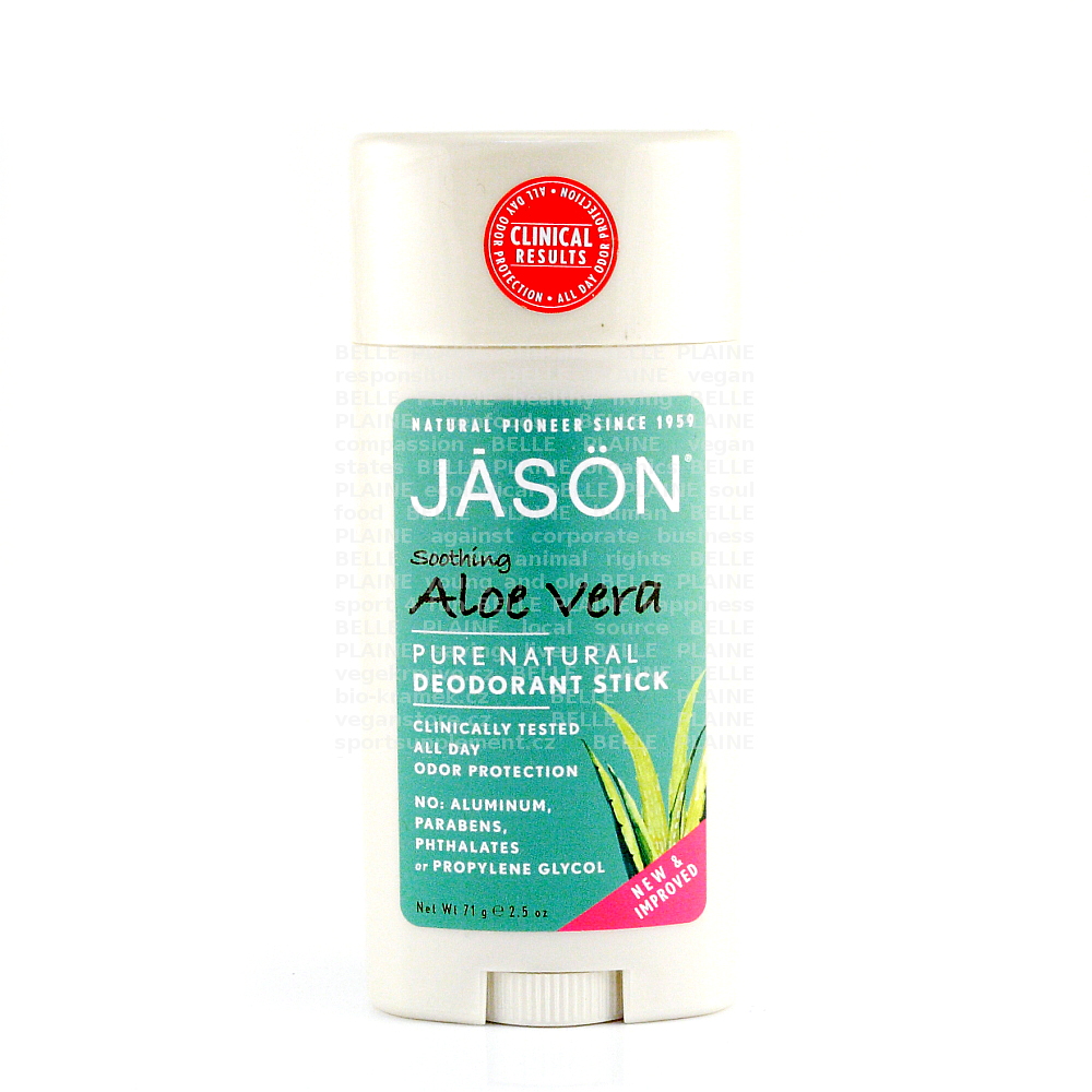 Deodorant tuhý zklidňující Aloe Vera 71g JASON | veganstore.cz 🍀 ...