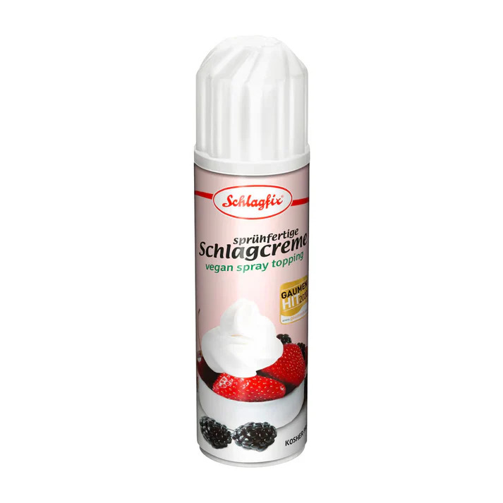 Vegetable whipped cream in spray 200ml Schlagfix | vegoeco.com 🧿 your ...